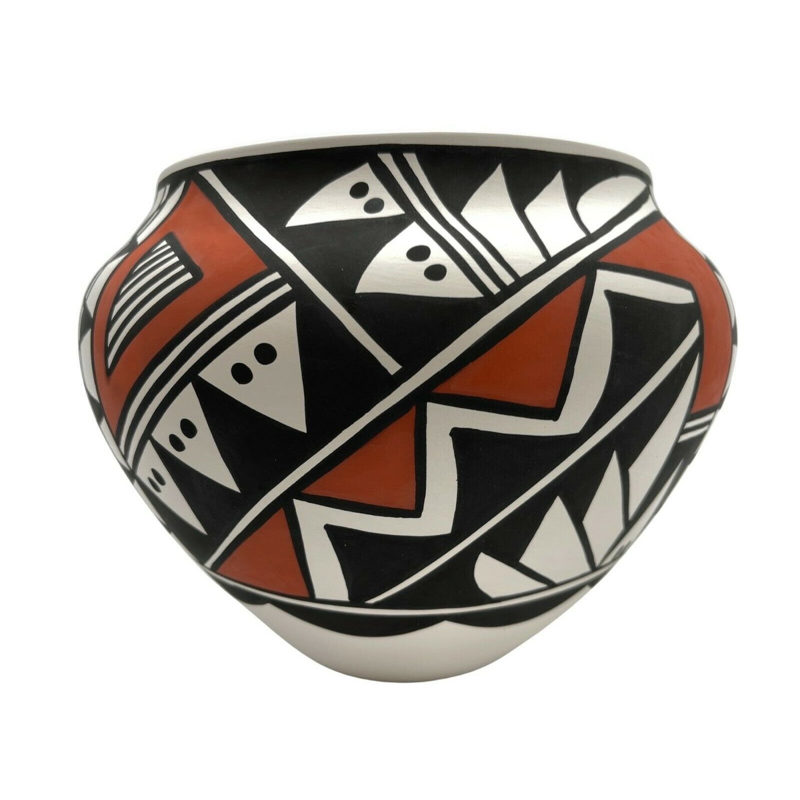 Native American Pottery Acoma Handmade Stunning Work Beautiful | Etsy