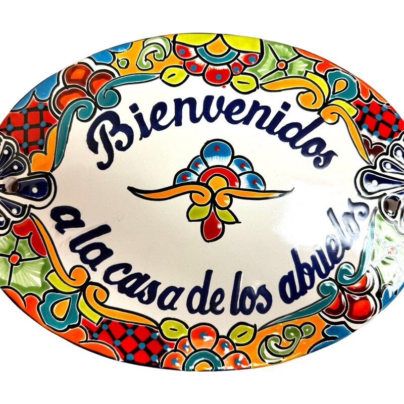 Talavera Welcome Sign - Etsy