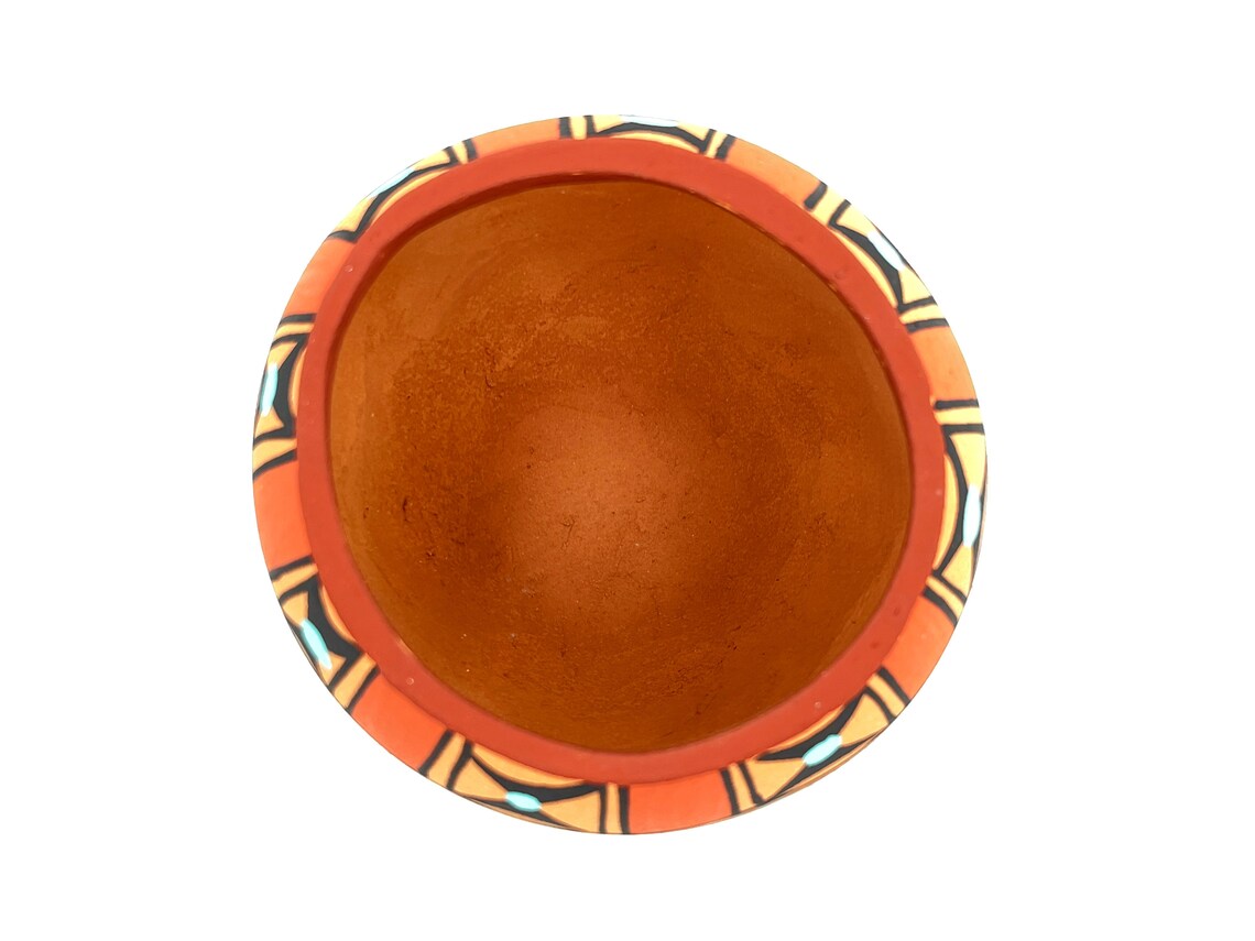 Handmade Native American Pottery Pot Jemez Hand Painted Indian - Etsy