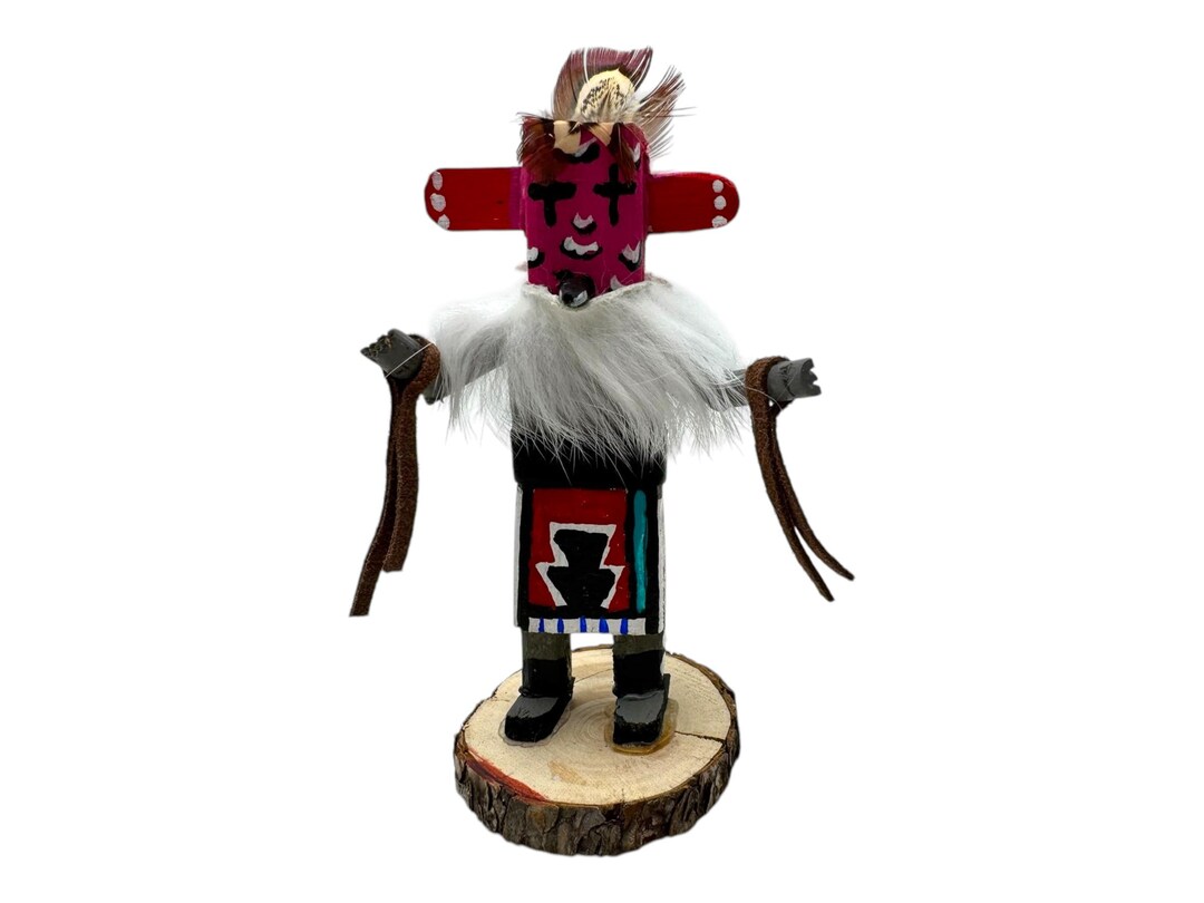 Native American Kachina Doll road Runner Handmade Hand Painted by ...