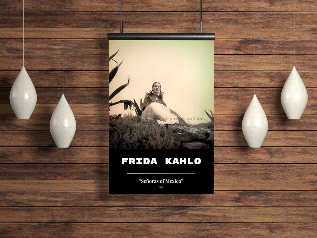 Frida Kahlo Wall Art Digital Download Poster ,frida Kahlo Art , Frida ...