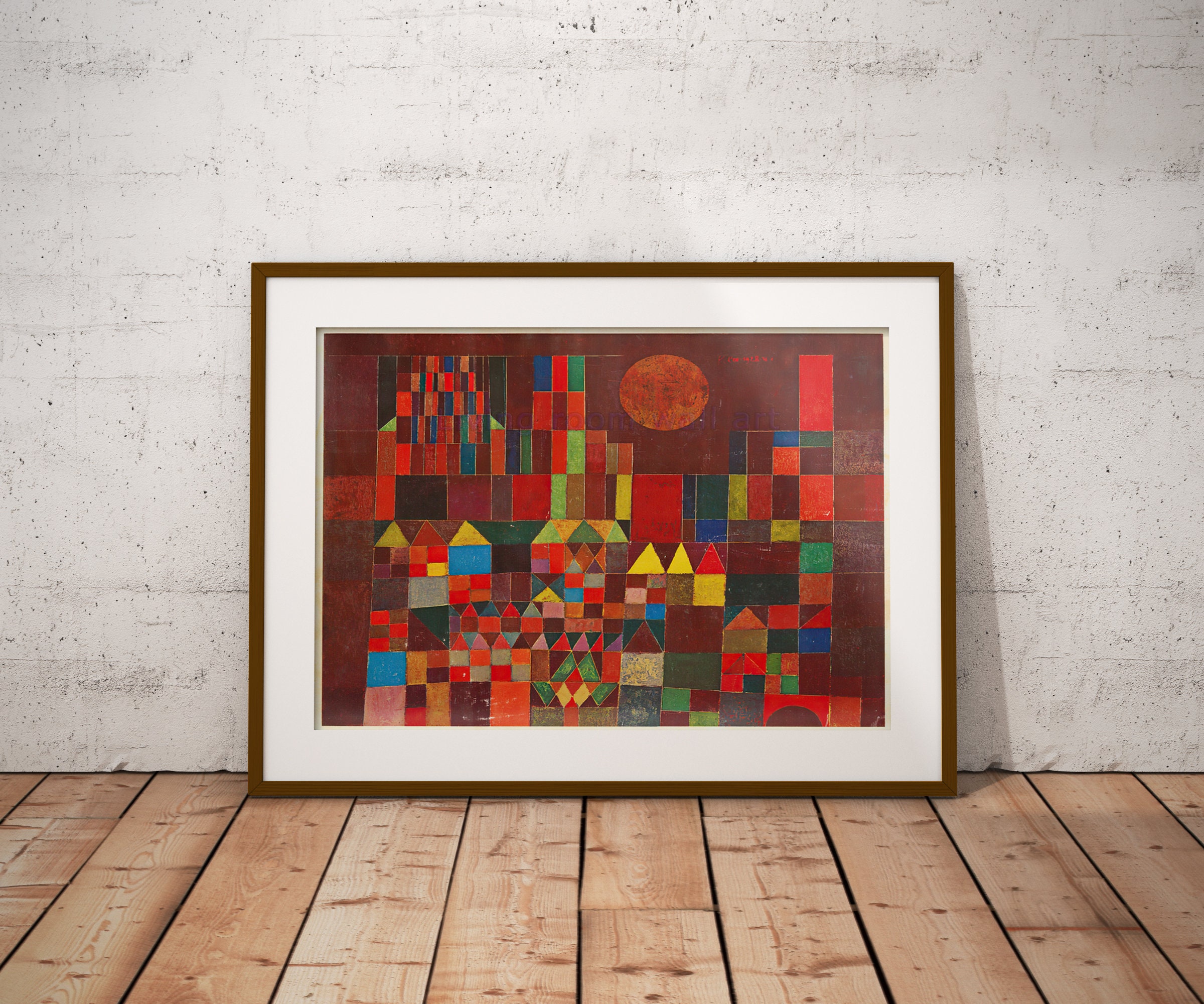 Paul Klee Castle And Sun