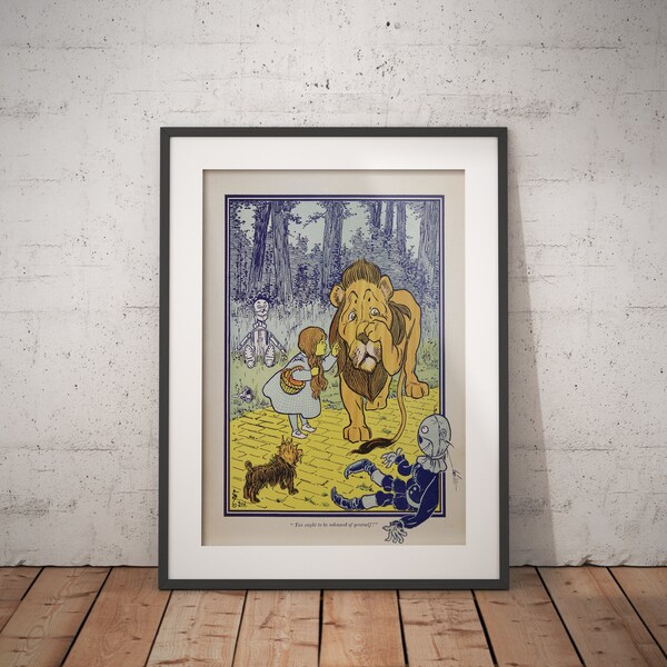 Cowardly Lion - Etsy