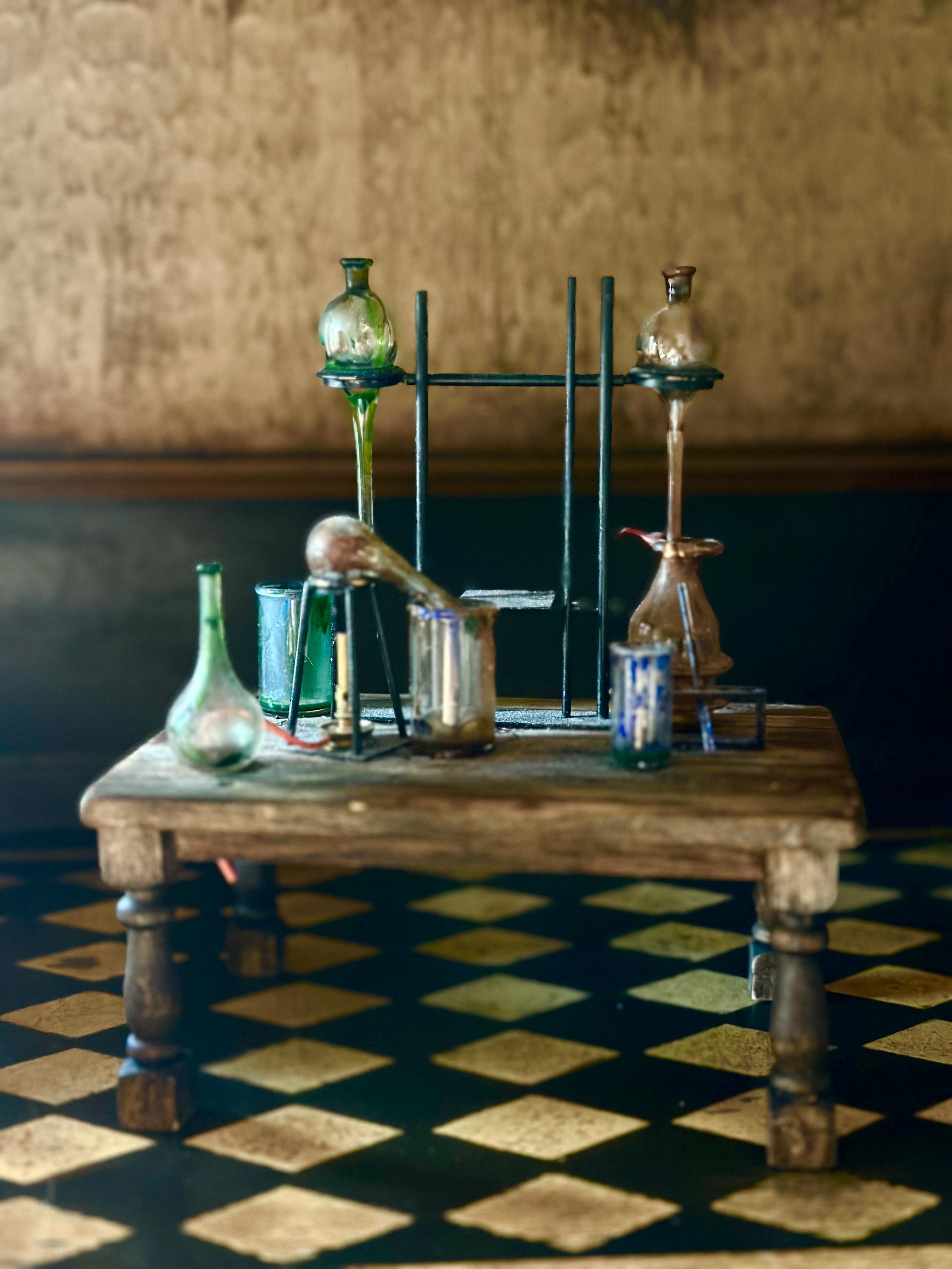 Dollhouse Miniature Laboratory Table - Etsy