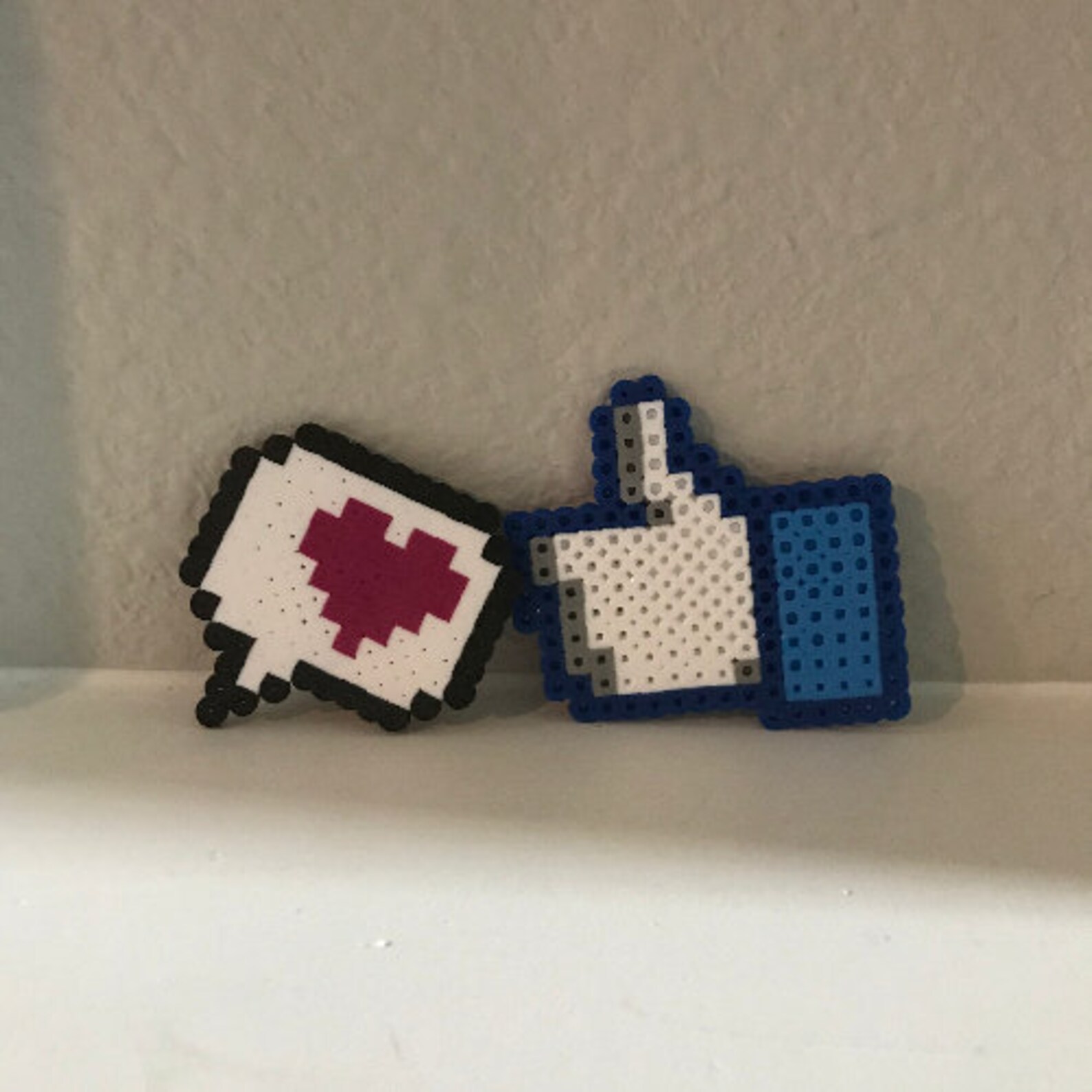 Perler Bead Social Media, Perler Bead Like, Perler Bead Bundle, Media ...