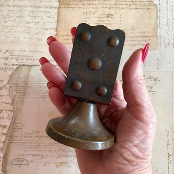Antique Metal Match Holder - Etsy