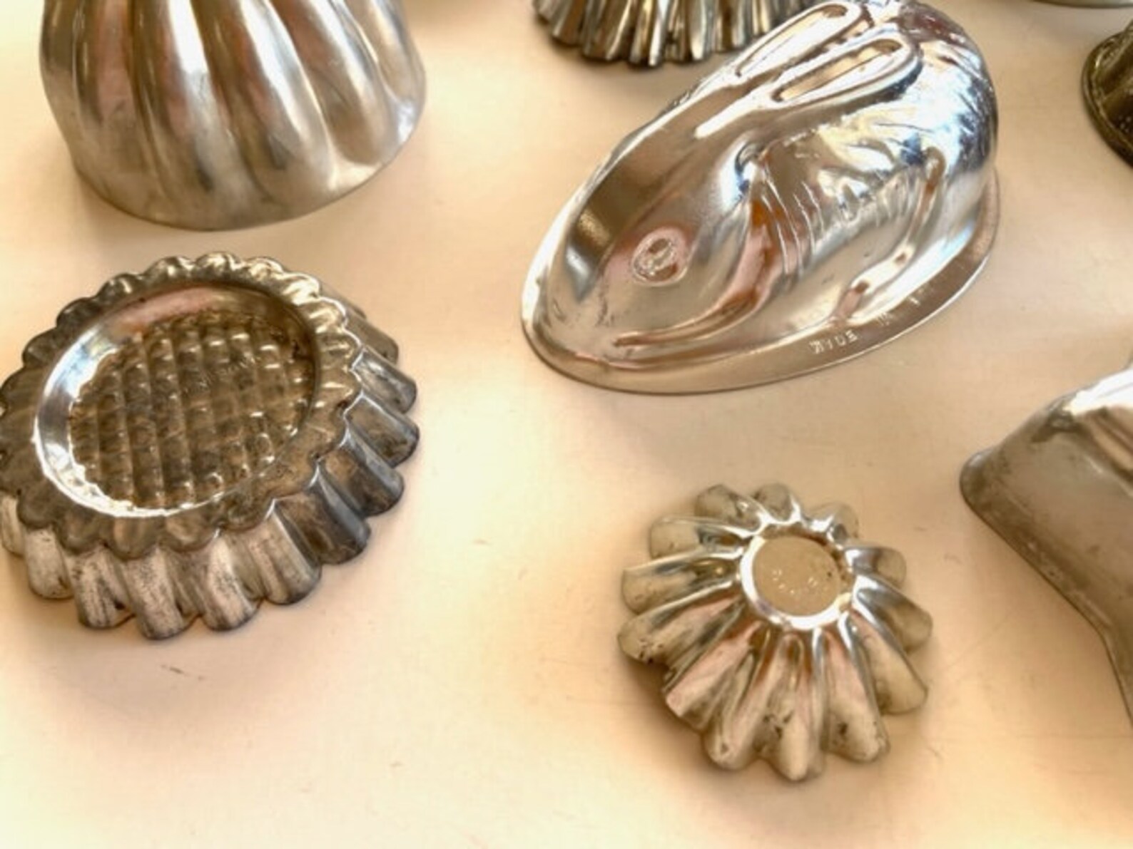 Vintage Aluminum Jello Mold Lot 10 Vintage Small Jello Mold - Etsy