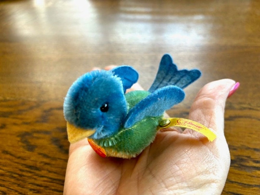 Vintage Steiff Mini Bird - "lora" Steiff Lorikeet Bird - Miniature ...