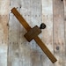 Antique Wood Carpenter Scribe - Wood Carpenter's Scribe Tool - Antique ...