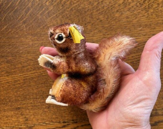 Vintage Steiff Mini Squirrel - Steiff "perri" the Squirrel - Vintage ...