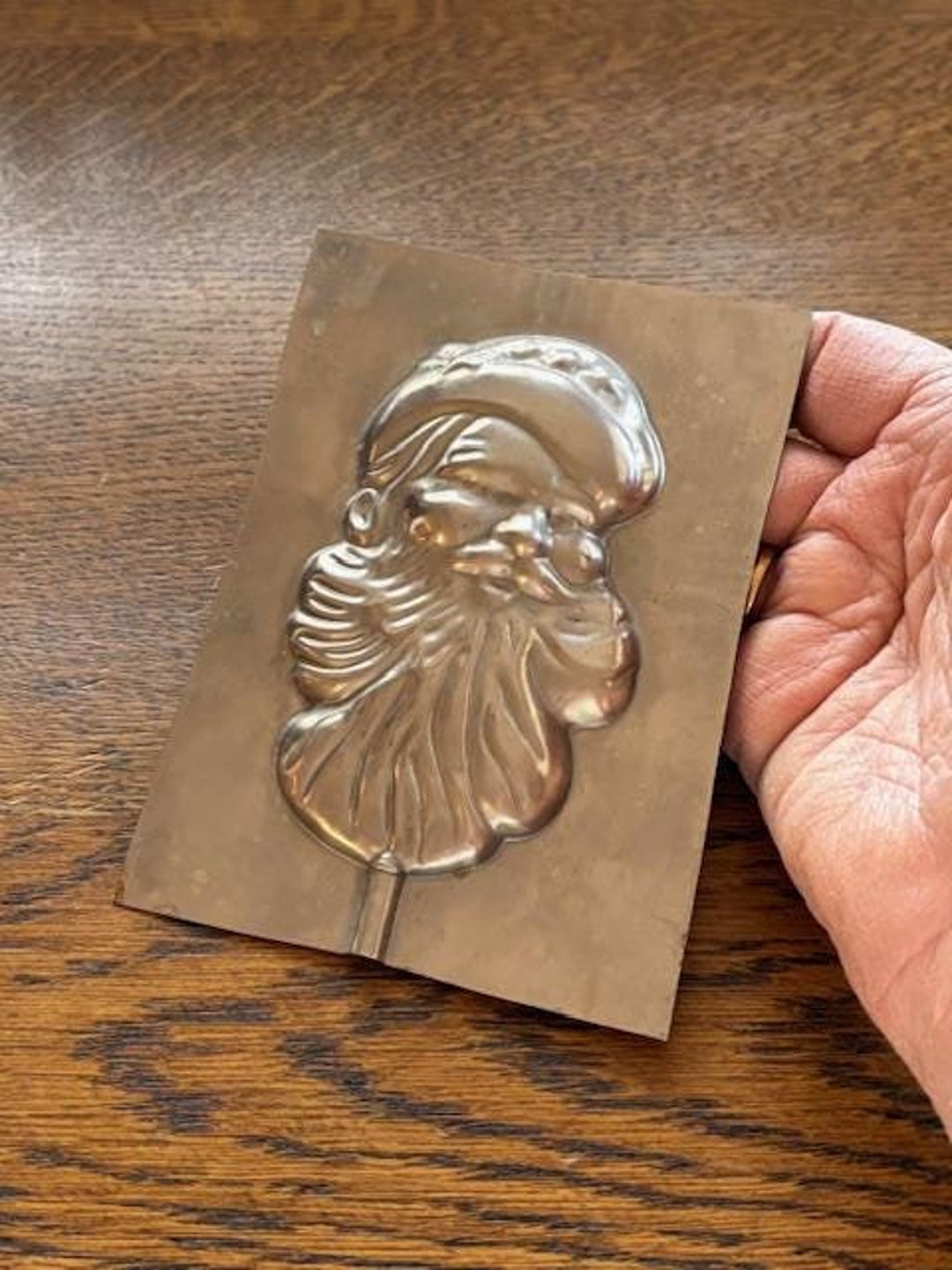 Vintage Santa Chocolate Mold Santa Claus Chocolate Mold Vintage Kitchen ...