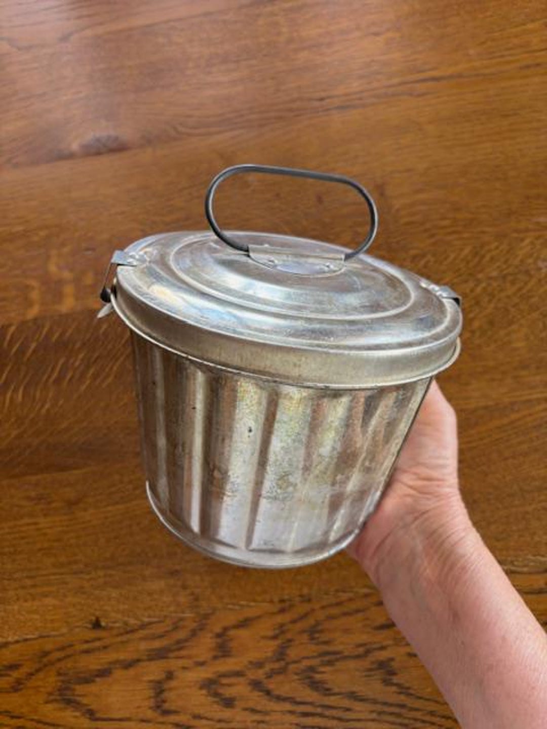 Large Lidded Jello/pudding Mold - Antique Mold With Locking Lid ...