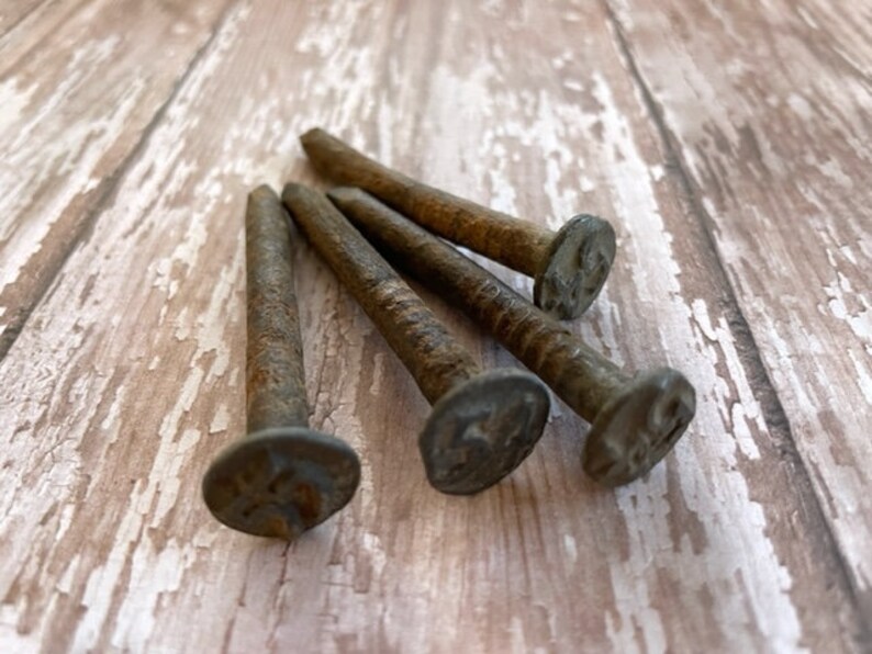 Antique Railroad Date Nails Railroad Memorabilia - Etsy