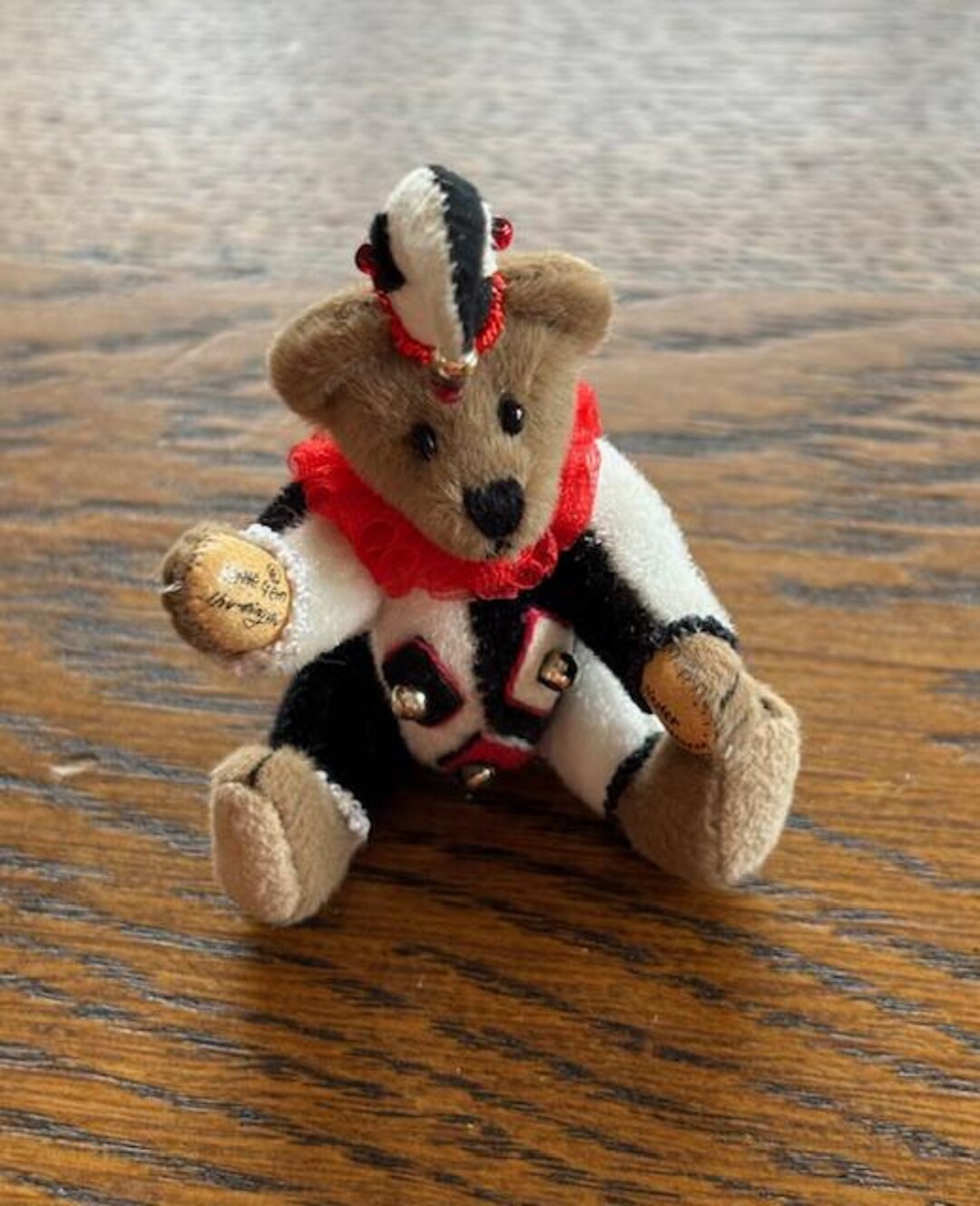 Vintage Miniature nester Bear World of Bears Mini Jester Bear Miniature ...