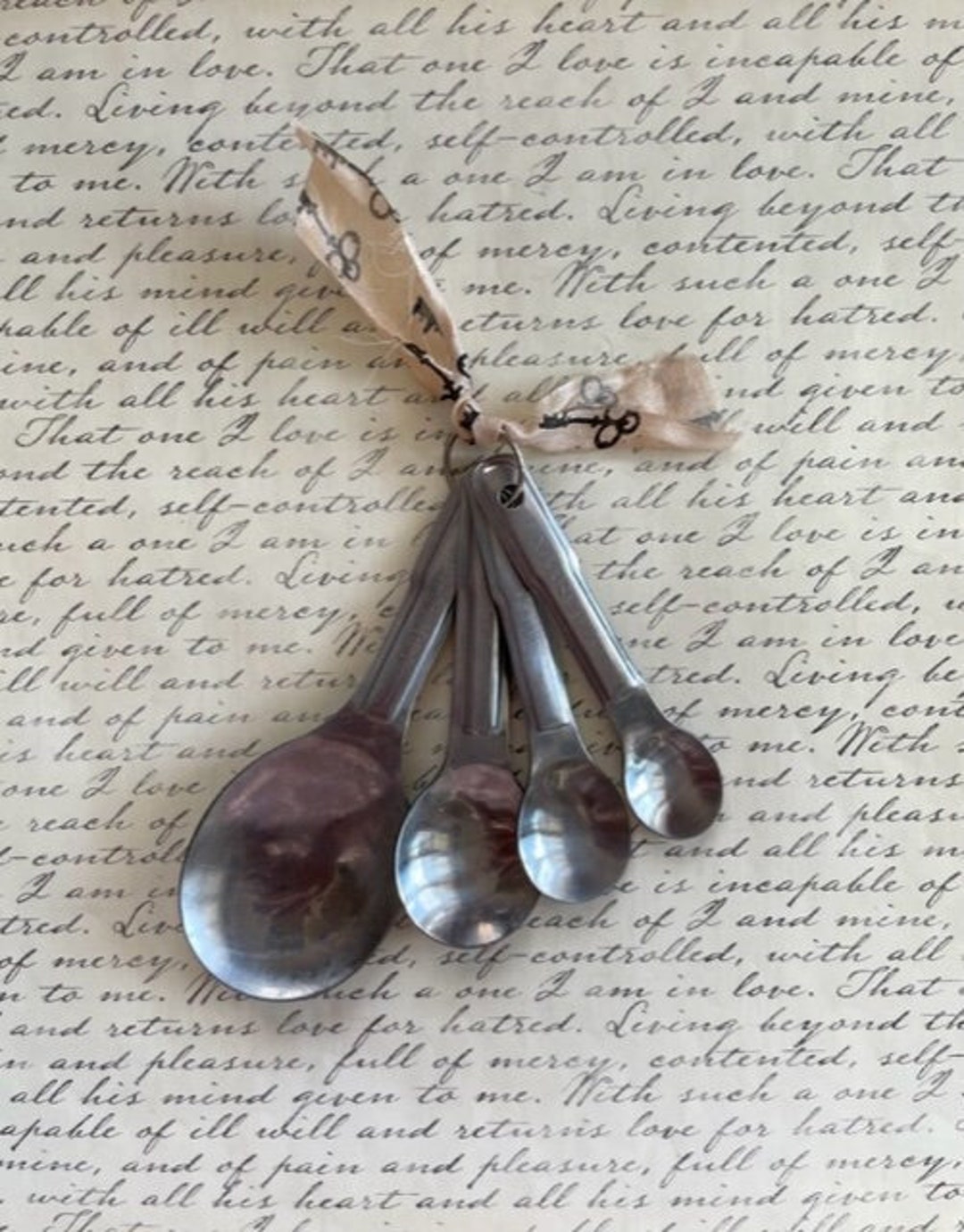 Vintage Measuring Spoons Vintage Kitchen Tools Retro - Etsy