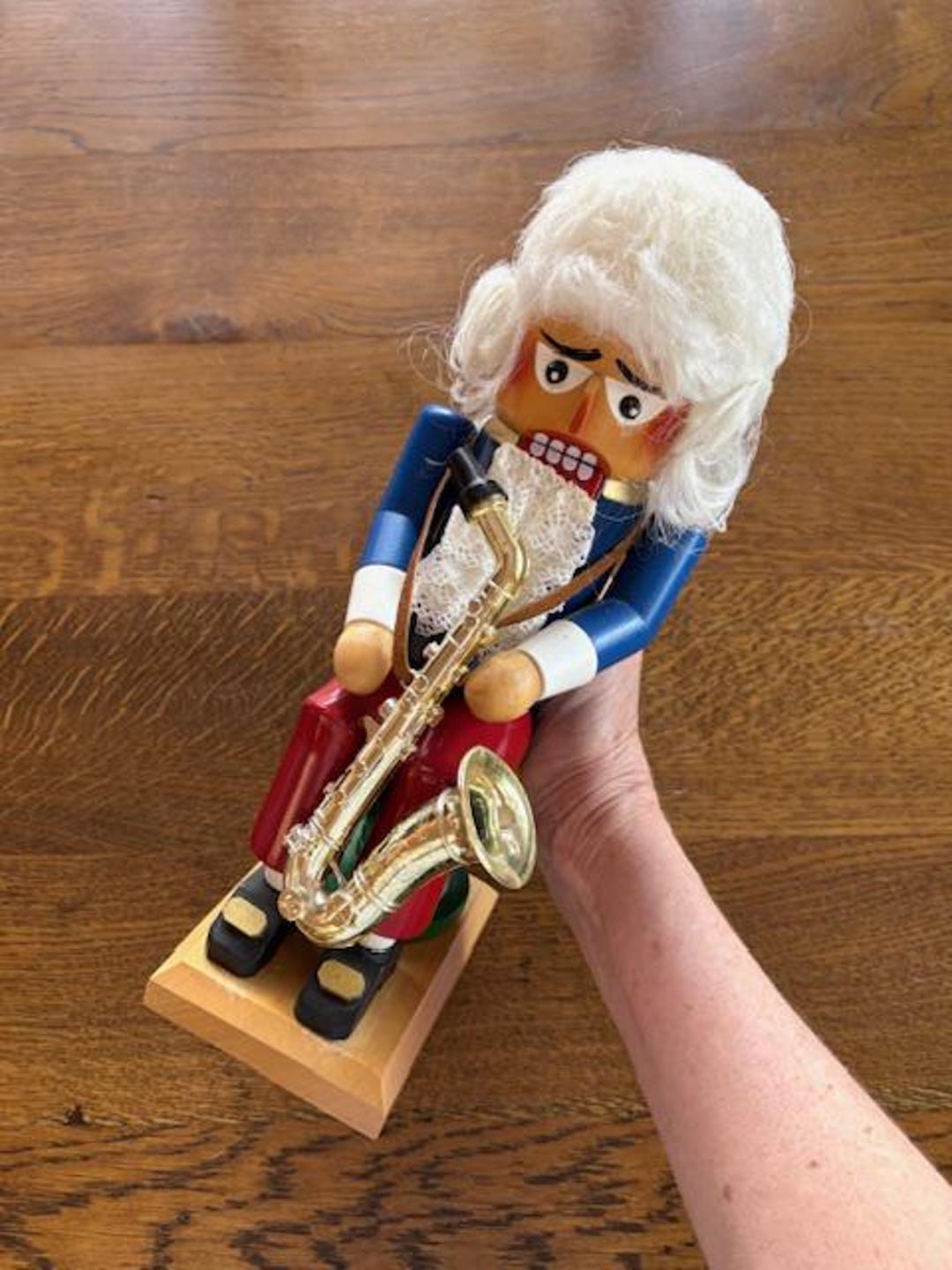 Vintage Steinbach Nutcracker - German "saxophone Player" Nutcracker ...