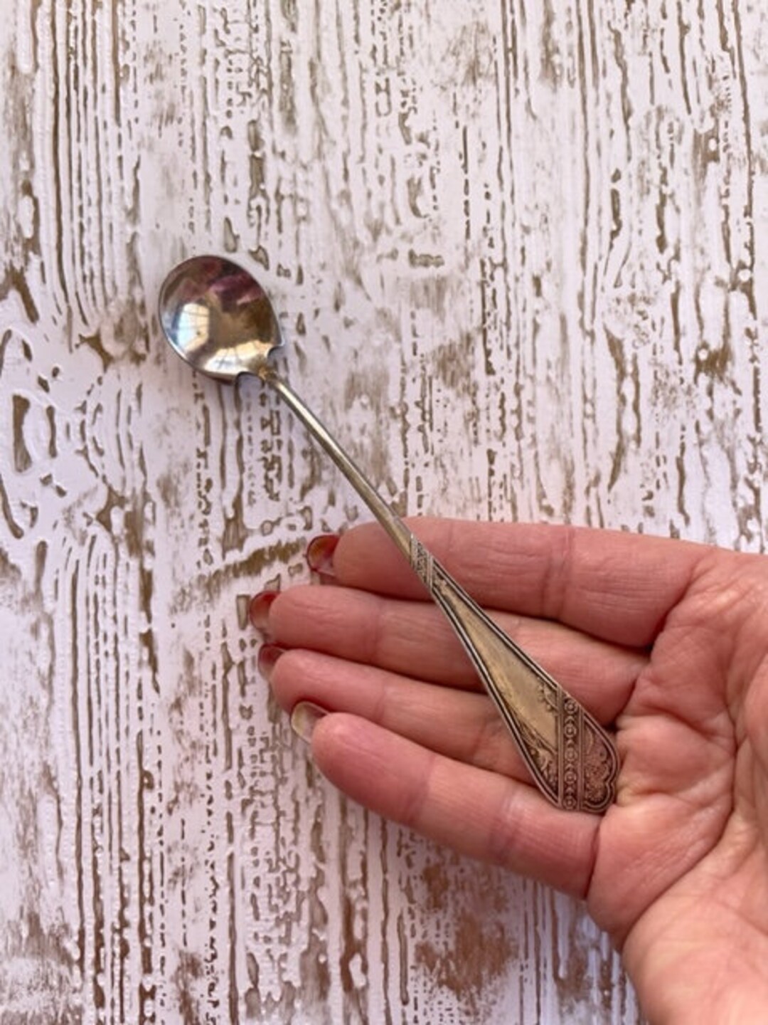 Small Antique Sterling Ladle - Small Sterling Silver Serving Ladle ...