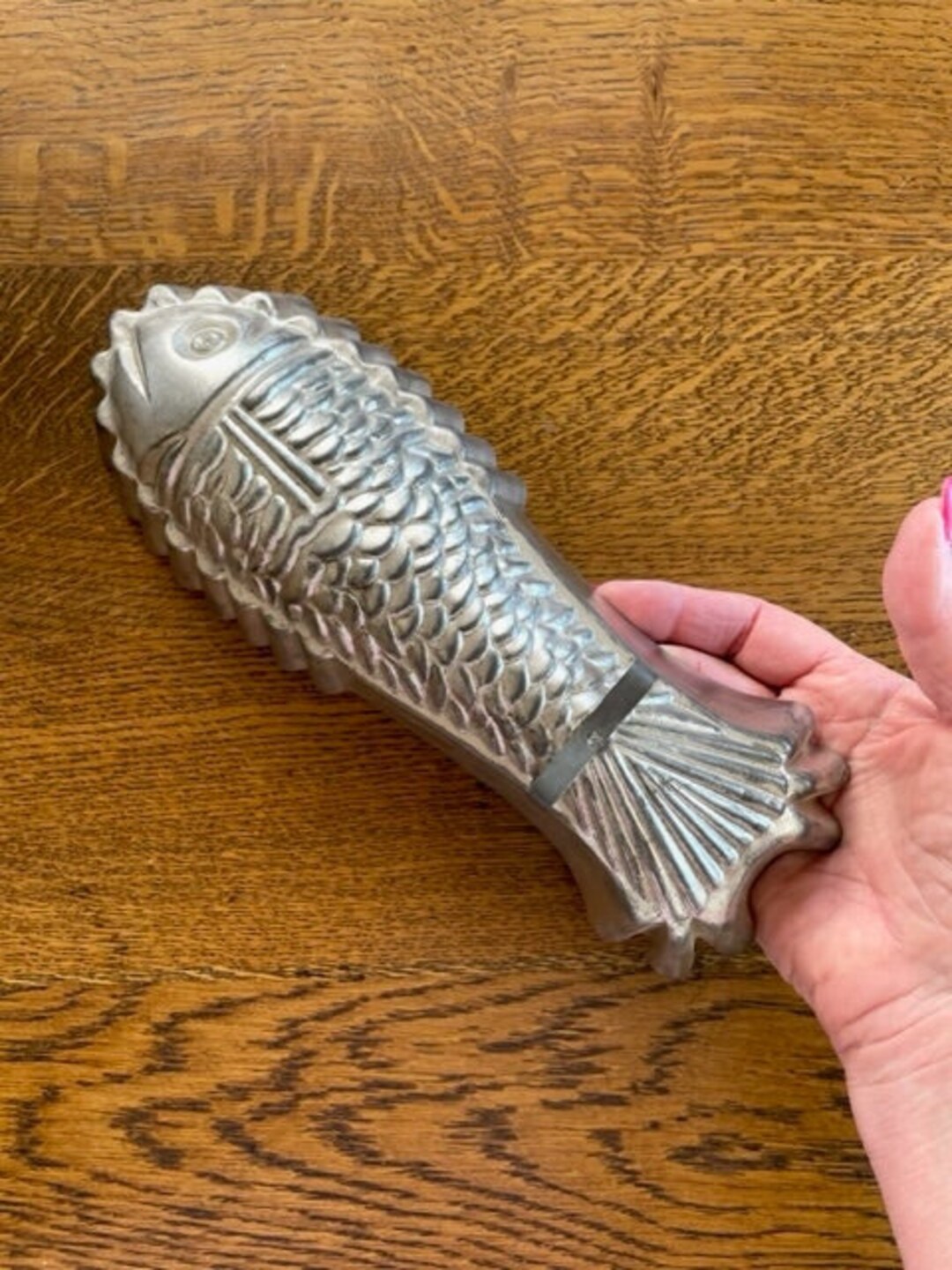 Vintage Tin Fish Mold Large European Fish Mold Vintage Kitchen Decor - Etsy