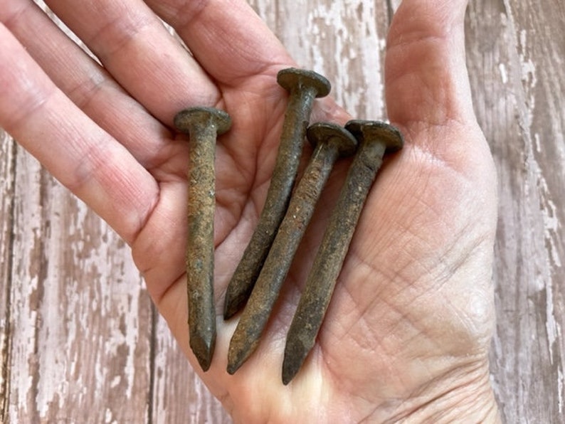 Antique Railroad Date Nails Railroad Memorabilia - Etsy