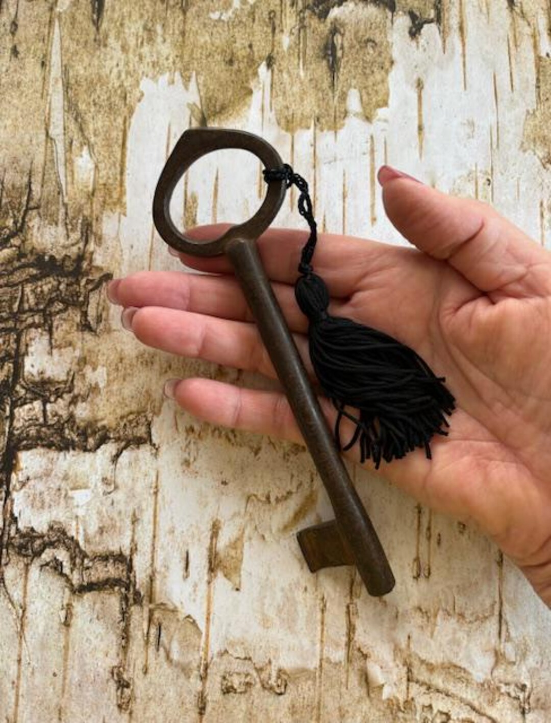 Large Antique French Gate Key Antique 7 Skeleton Key Antique Home Decor ...