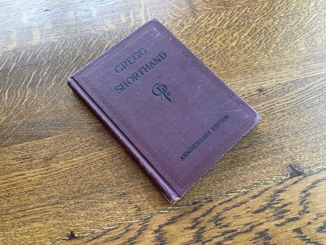 Vintage 1948 Gregg Shorthand 1948 Shorthand Book Antique Book Collector ...