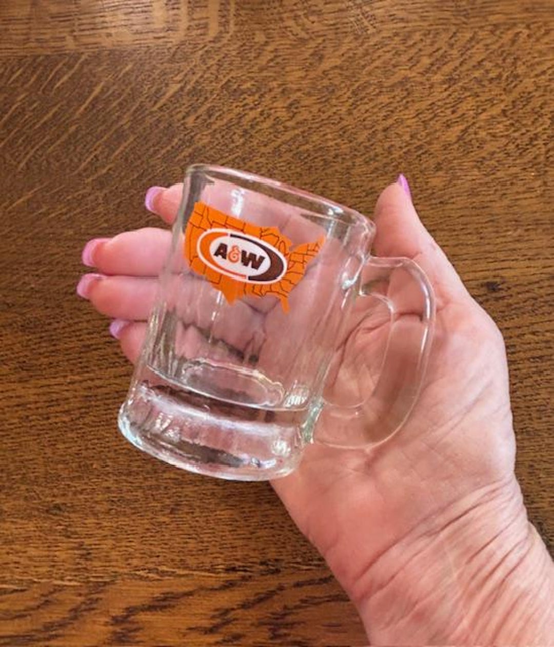 Childs A&W Mug - Small Root Beer Mug - Vintage Root Beer Glass Mug - Etsy