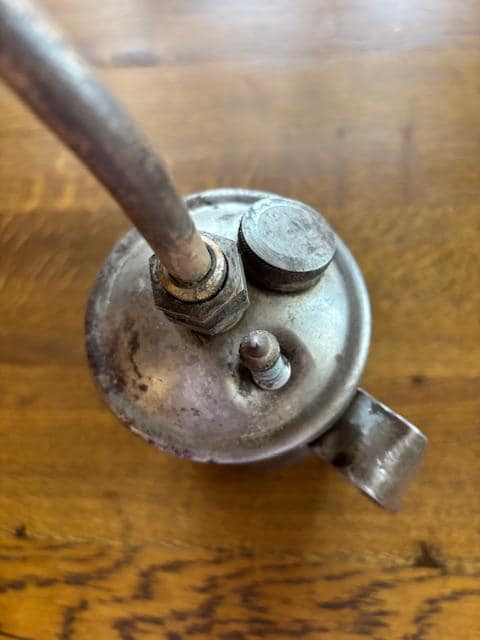 Antique Goldenrod Pump Oiler - Dutton-lainson Oiler - Antique Garage ...