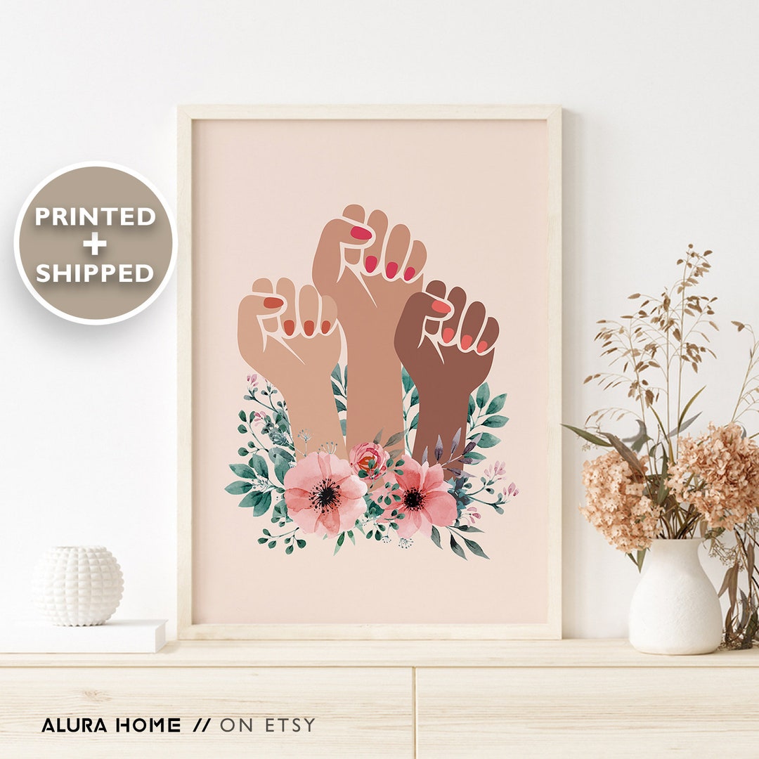 Feminist Poster, Girl Power Poster, Feminist Nursery Art, Women ...