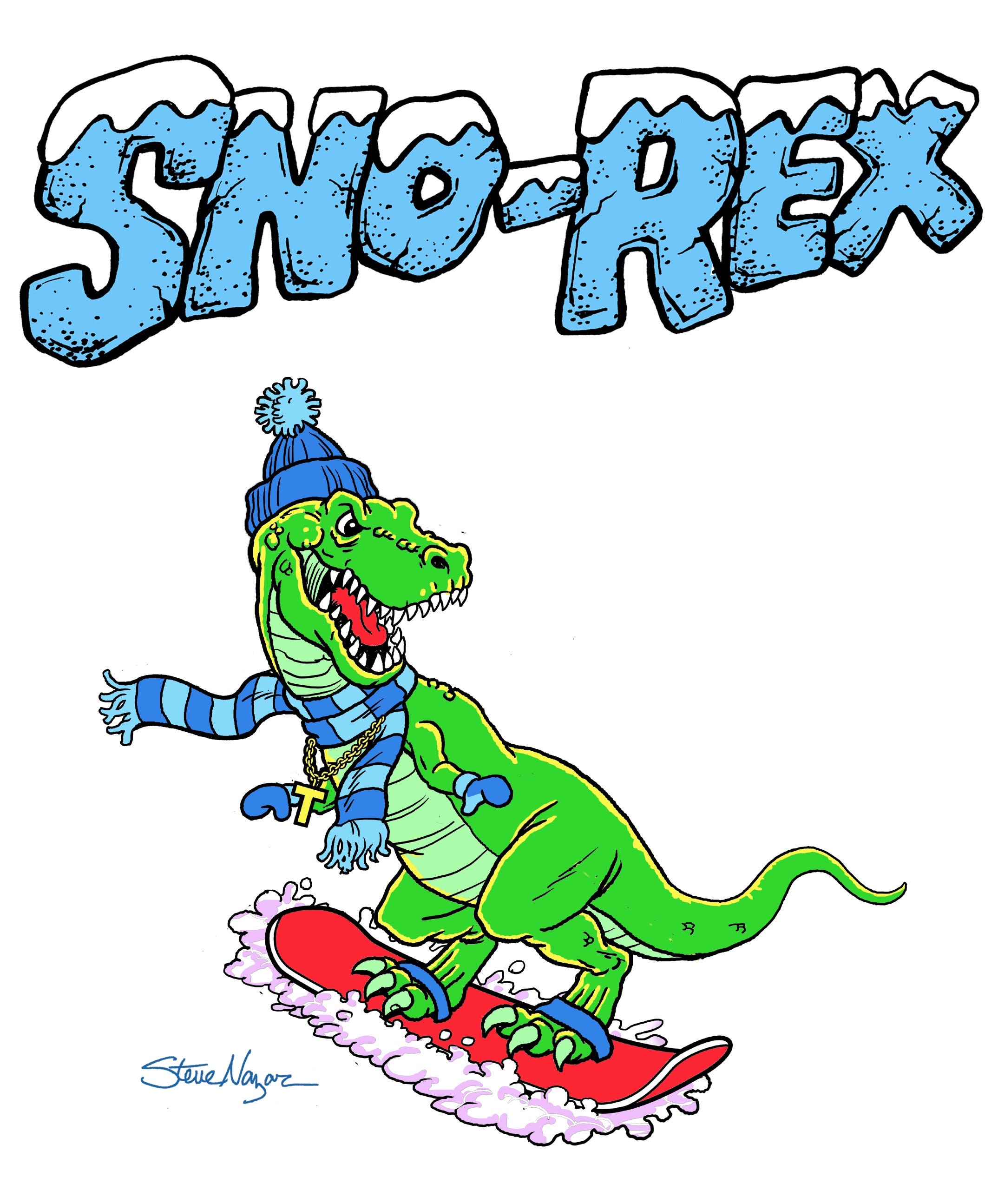 Sno-rex Hoodie - Etsy