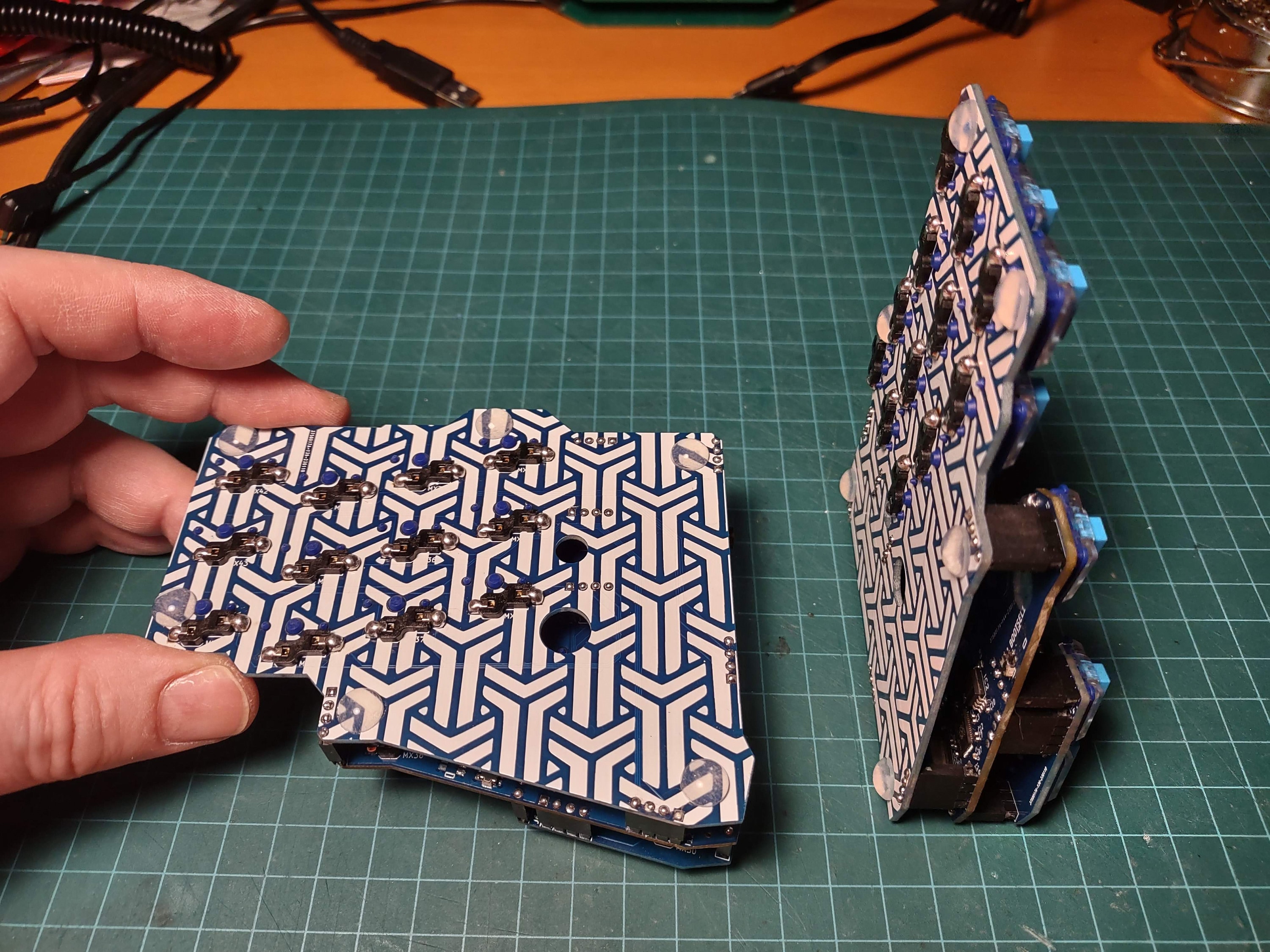 Thumbsup V3 Ergonomic Mechanical Low Profile Split Keyboard - Etsy