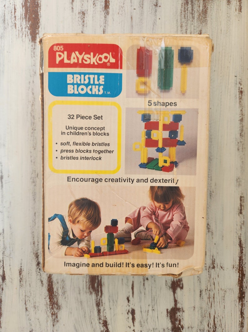 Playskool Bristle Blocks - Etsy