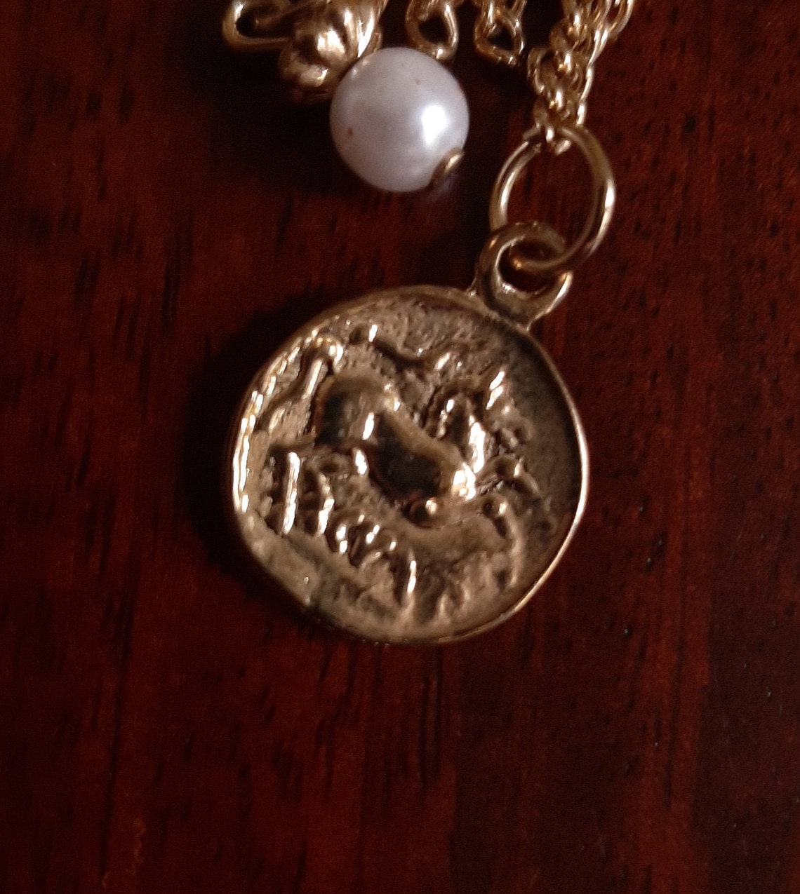 Gold Ancient Celtic Coin Brooch - Etsy Denmark