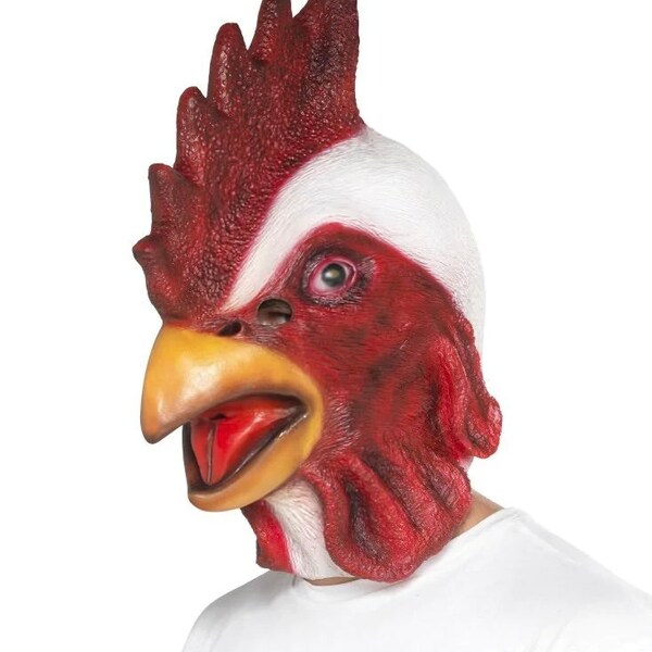 Rooster Mask - Etsy
