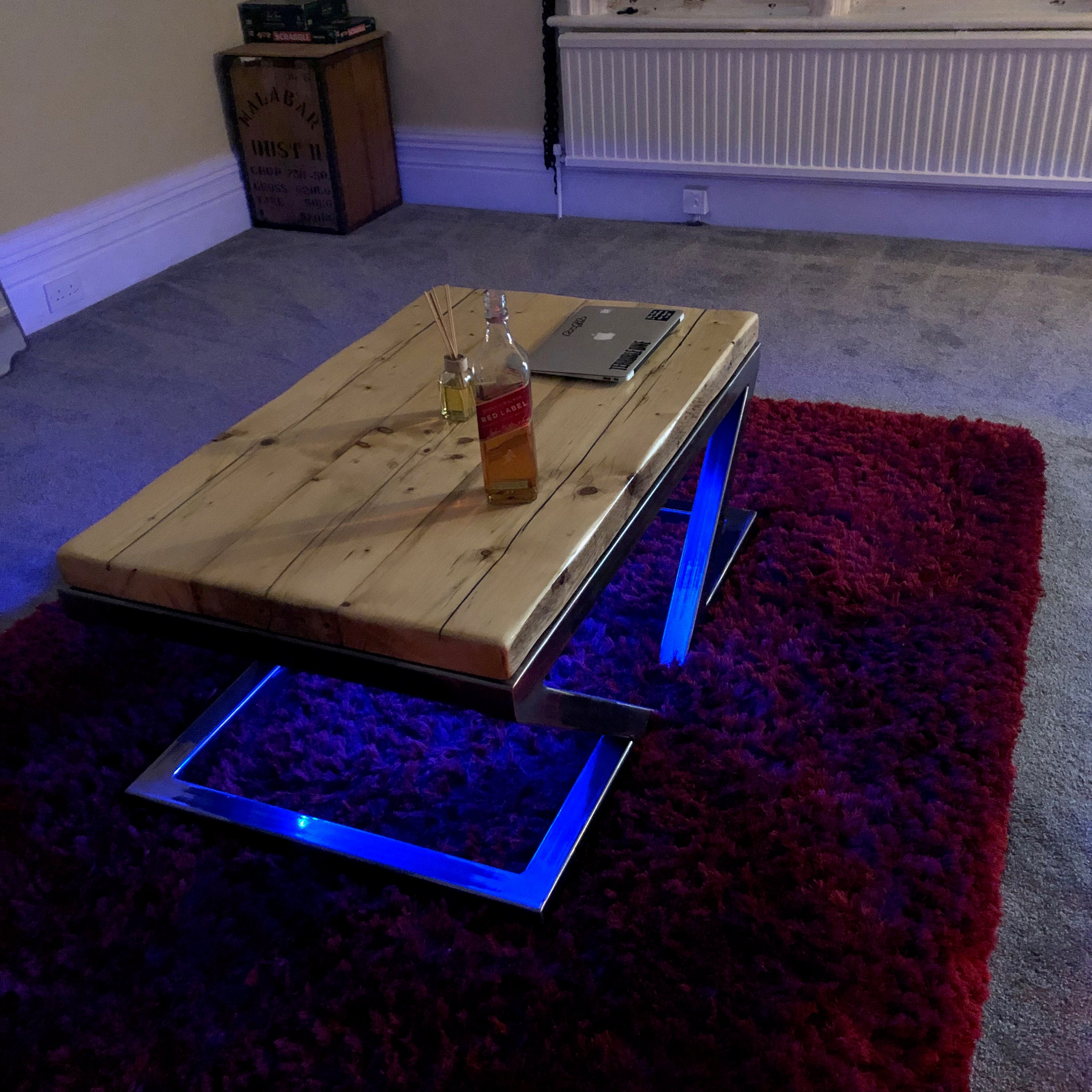 Industrial Coffee Table - Etsy