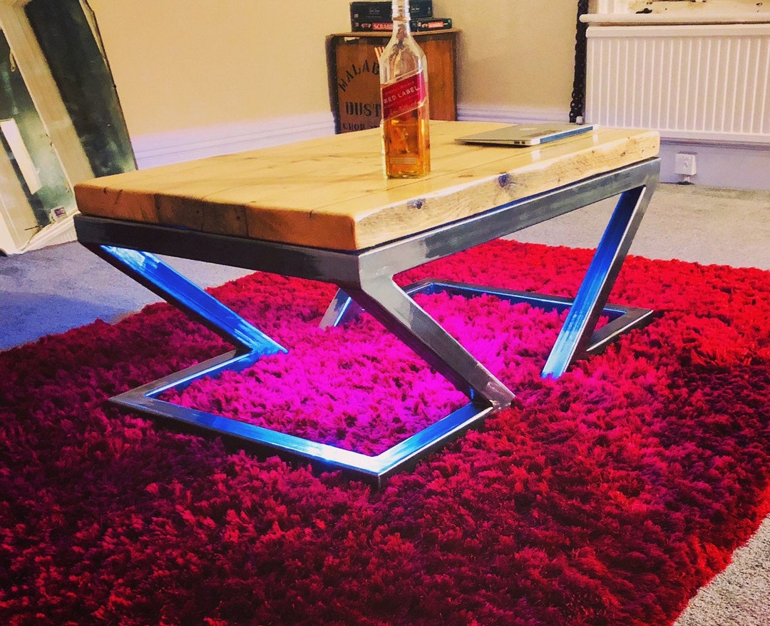 Industrial Coffee Table - Etsy