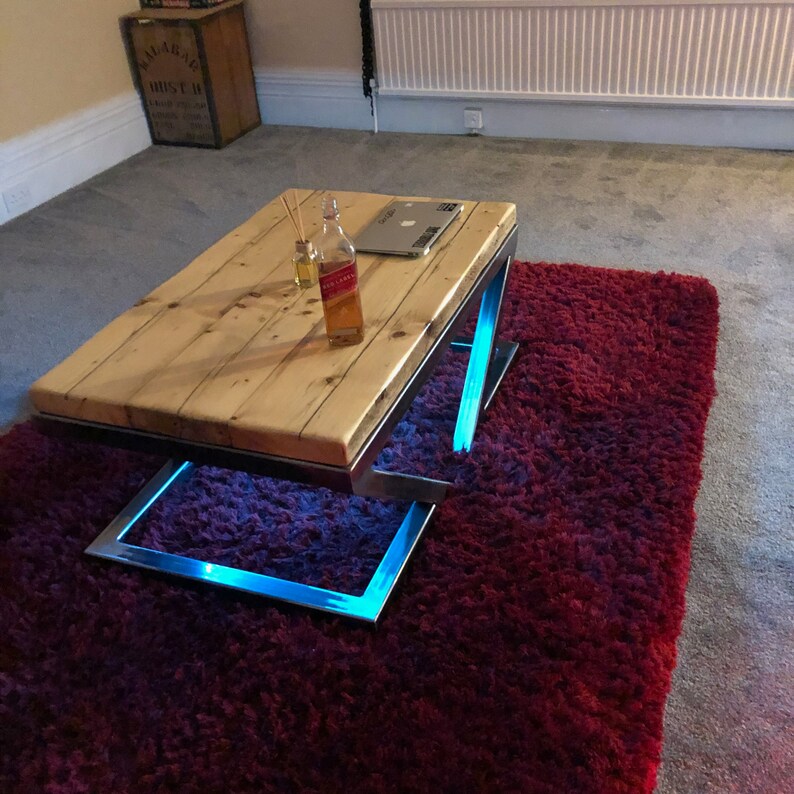 Industrial Coffee Table - Etsy
