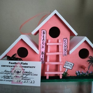 Beach Lovers Will Fall in Love With This Beach Bird Condos Hand Painted ...