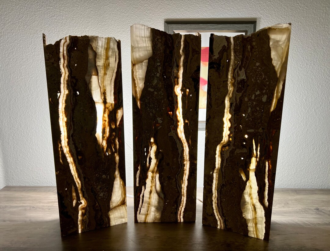 Onyx Wall Lamps - Onyx Sconces - Stone Lamps - Wall Lamps - Sconces ...