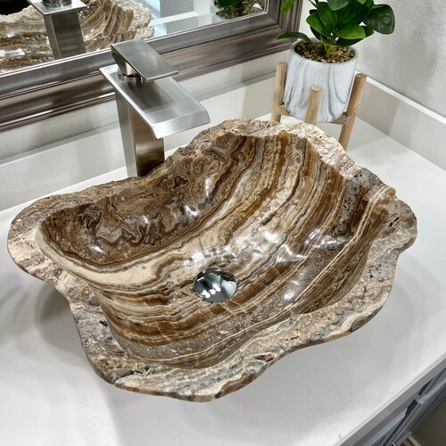 Natural Onyx Sink - Etsy