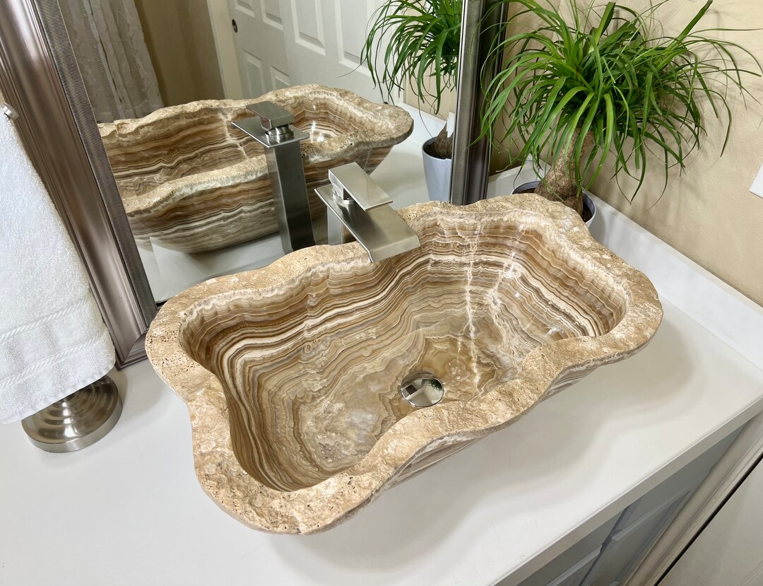 Vessel Sink | Stone Sink | Onyx Sink | Onyx Stone Sink | Vessel Sink ...