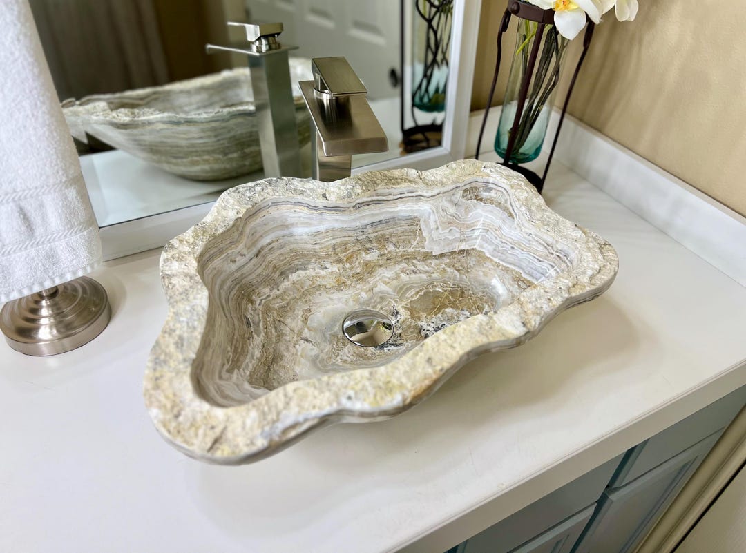 Onyx Sink | Vessel Sink | Stone Sink | Bowl Sink | Vessel Sink for ...