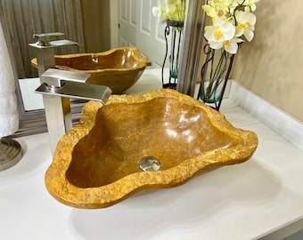 Onyx Sink | Vessel Sink for Bathroom | Onyx Bowl | Stone Sink | Bowl ...