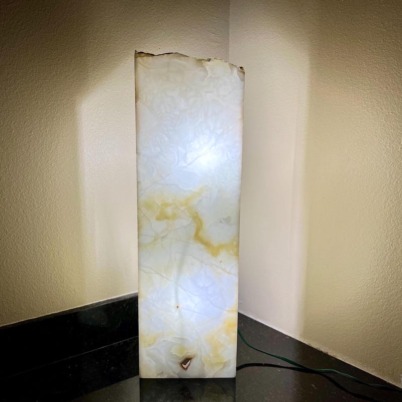 Onyx Sconce - Etsy