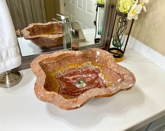 Onyx Sink | Vessel Sink | Onyx Bowl | Bathroom Sink | Vessel Sink for ...