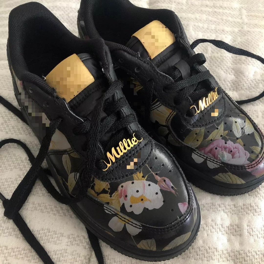 Custom Name Lace Locks, 18K Gold Dubraes, Personalized Shoelace Locks ...