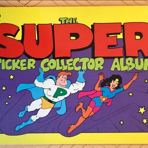 Trend Sticker Album the Super Sticker Collector Album - Etsy