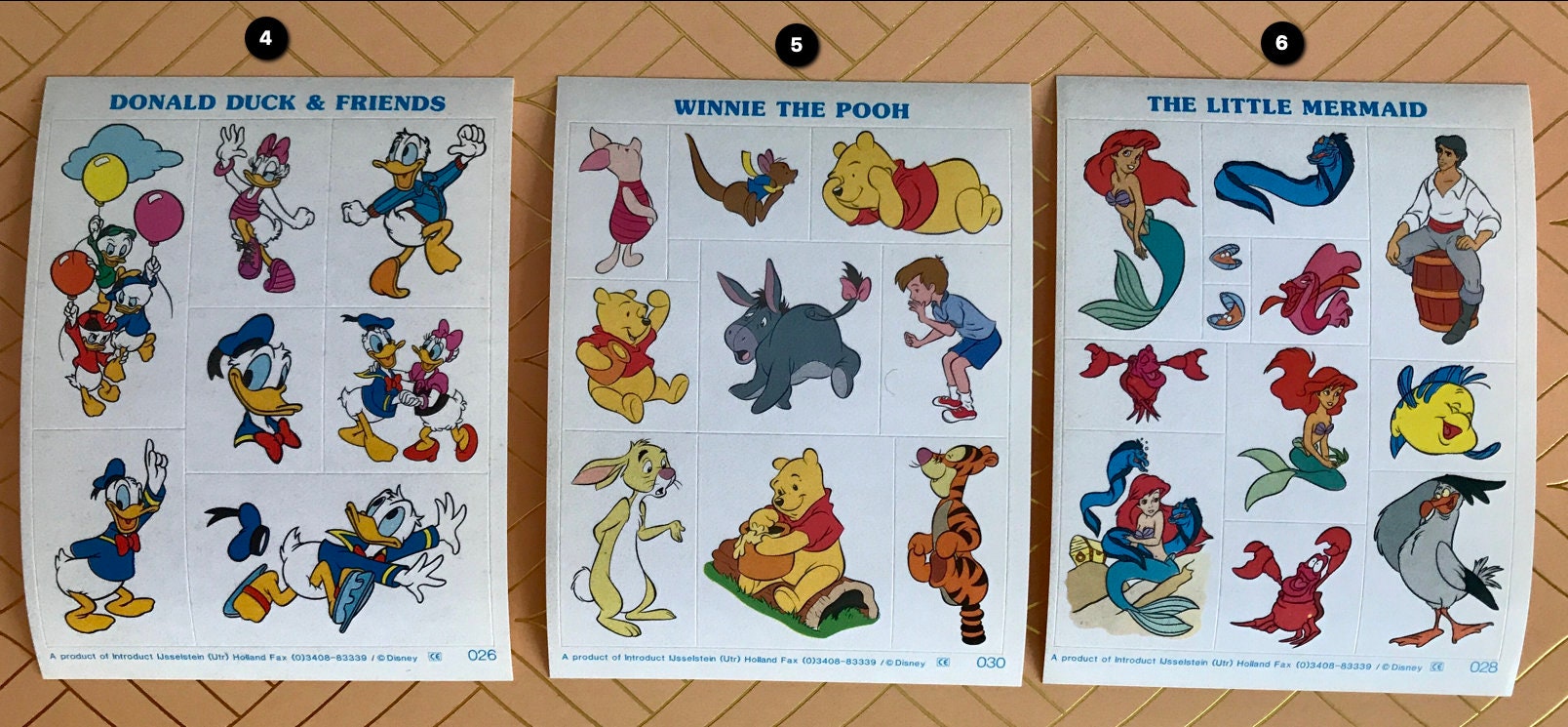 Introduction Sticker Vintage Disney - Etsy