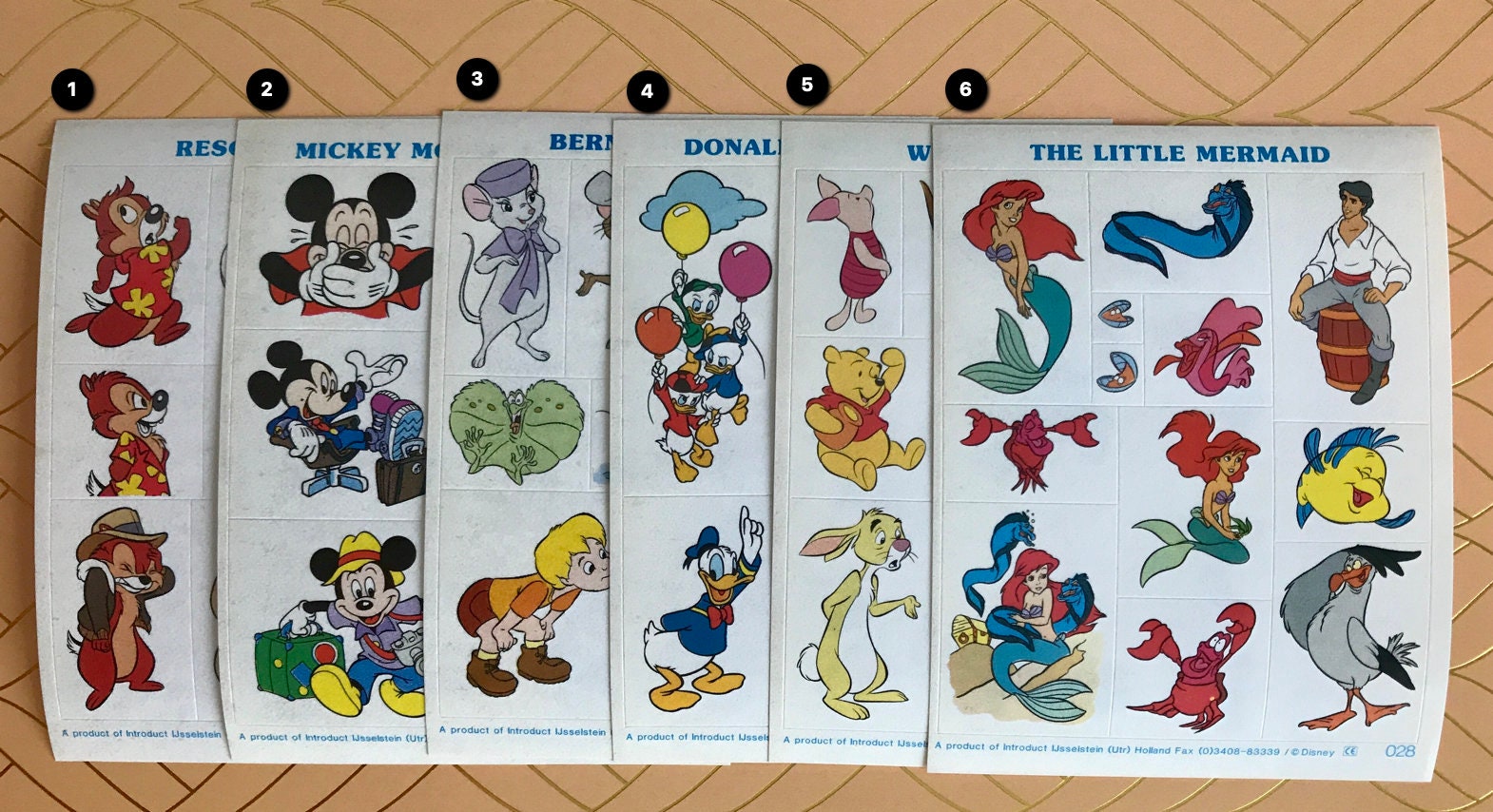 Introduction Sticker Vintage Disney - Etsy