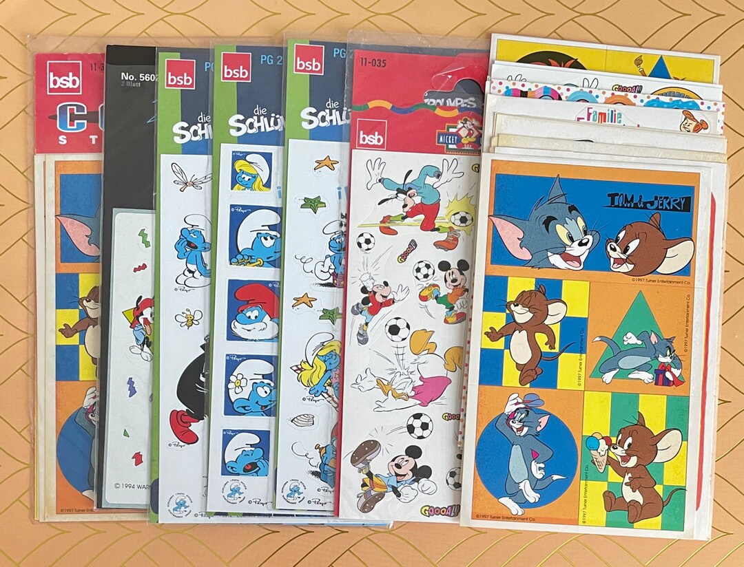 Herma, BSB & Co. Stickers Vintage - Etsy