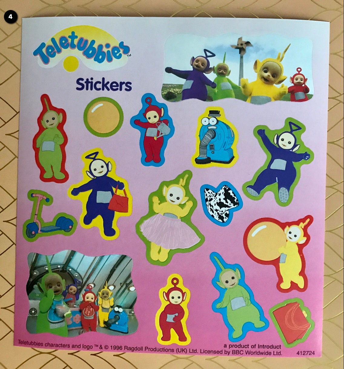 Teletubbies Stickers 1996 New | Etsy UK